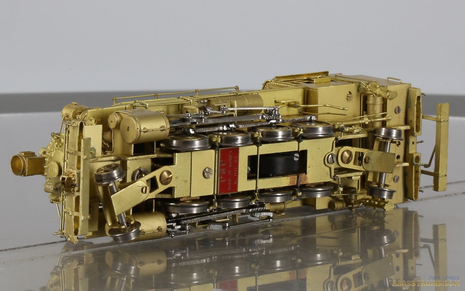 HO Brass Model - PSC 15574 SPLC Sugar Pine Lumber ALCO 2-8-2T - Unpainted