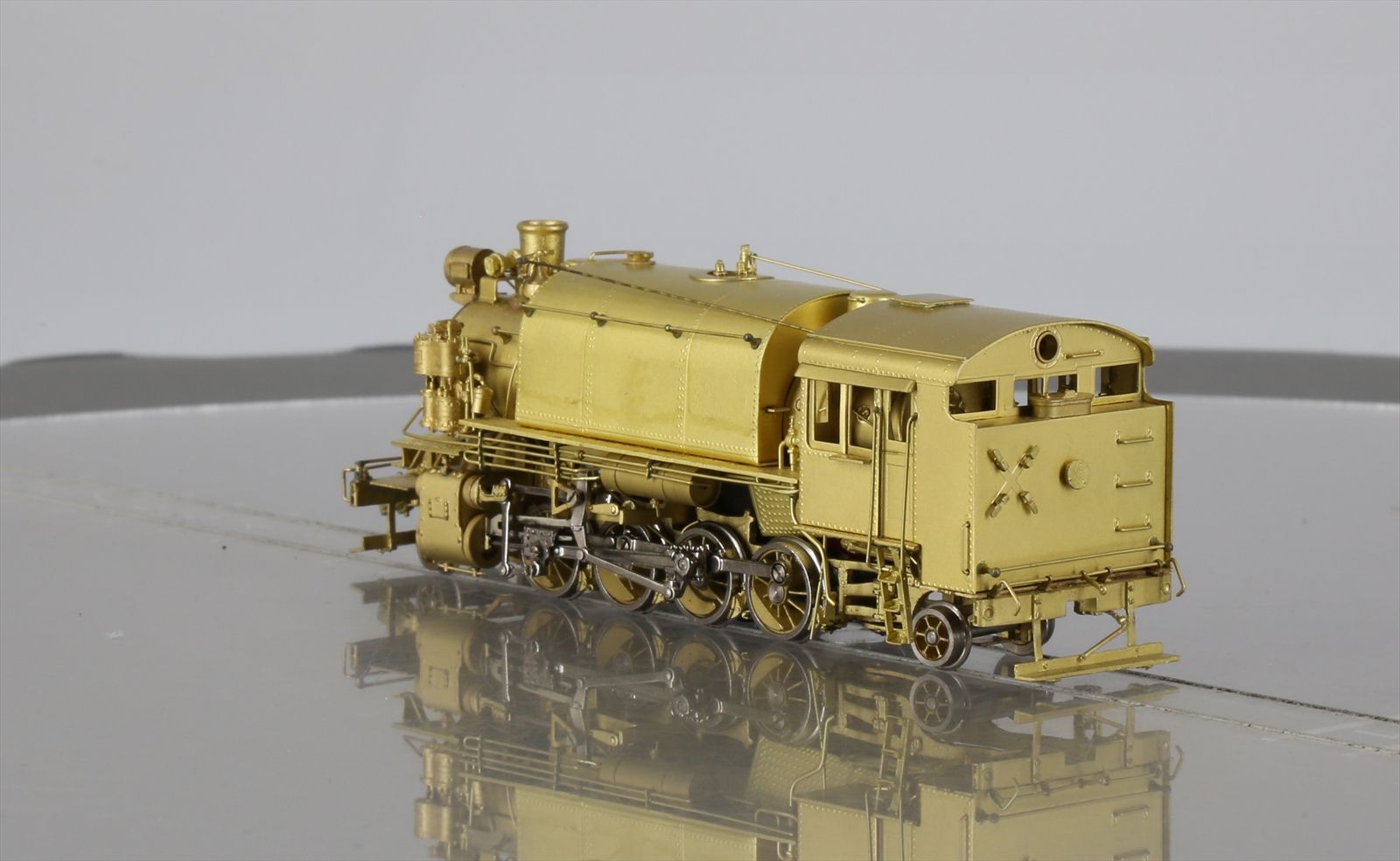 HO Brass Model - PSC 15574 SPLC Sugar Pine Lumber ALCO 2-8-2T - Unpainted