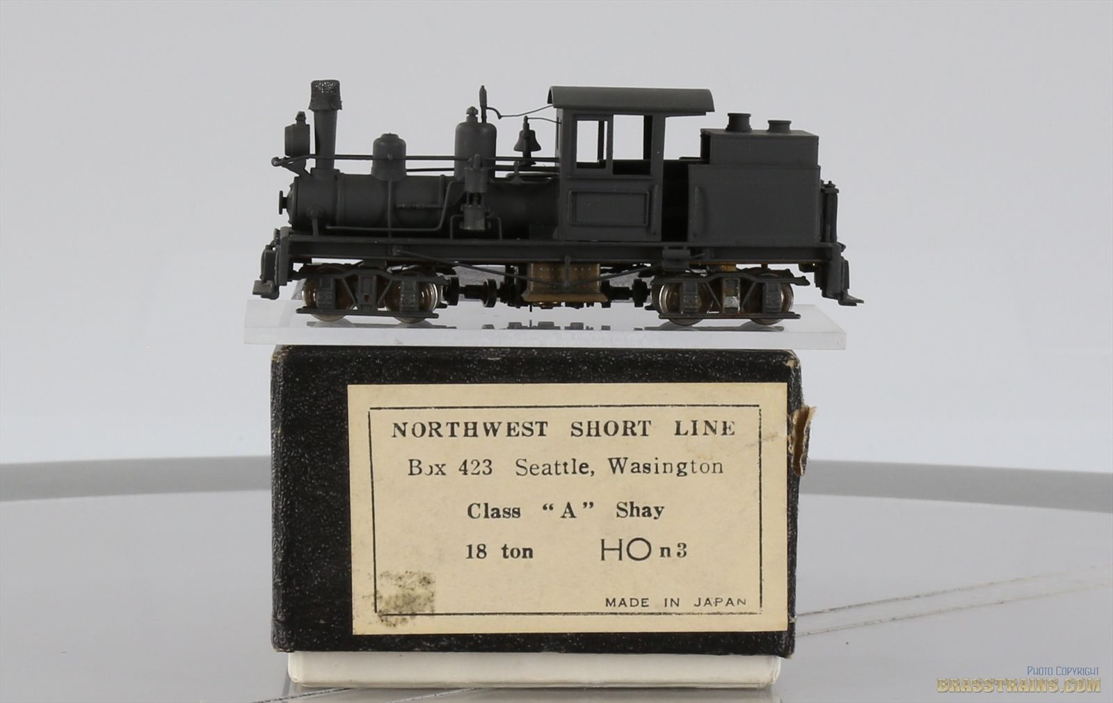 HO Brass Model - NWSL 18-Ton Class A Shay - Logging Locomotive - Custom ...