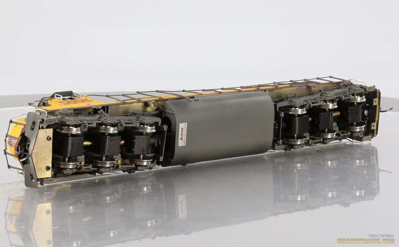 HO Brass Model - OMI 1888 MP MoPac SD50 Low Hood #5050 - Custom + Weathered