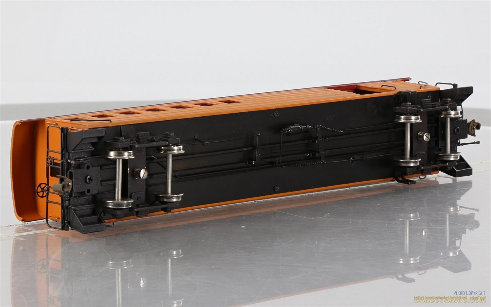 HO Brass Model - PSC 17322-1 MILW Milwaukee Road Branchline Express Car ...