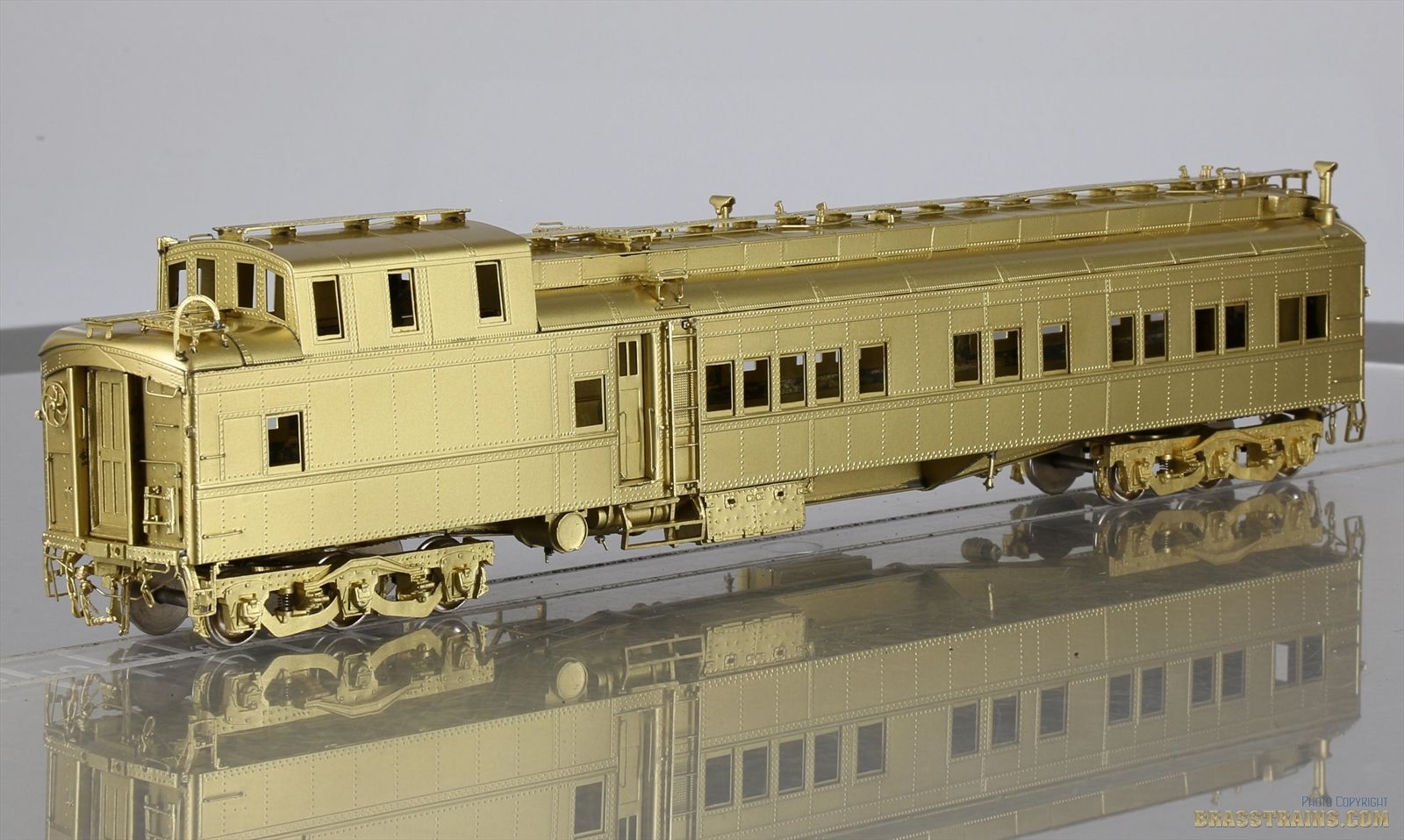 HO Brass Model Train - W&R Enterprises NP & BN - Dynamometer Car ...