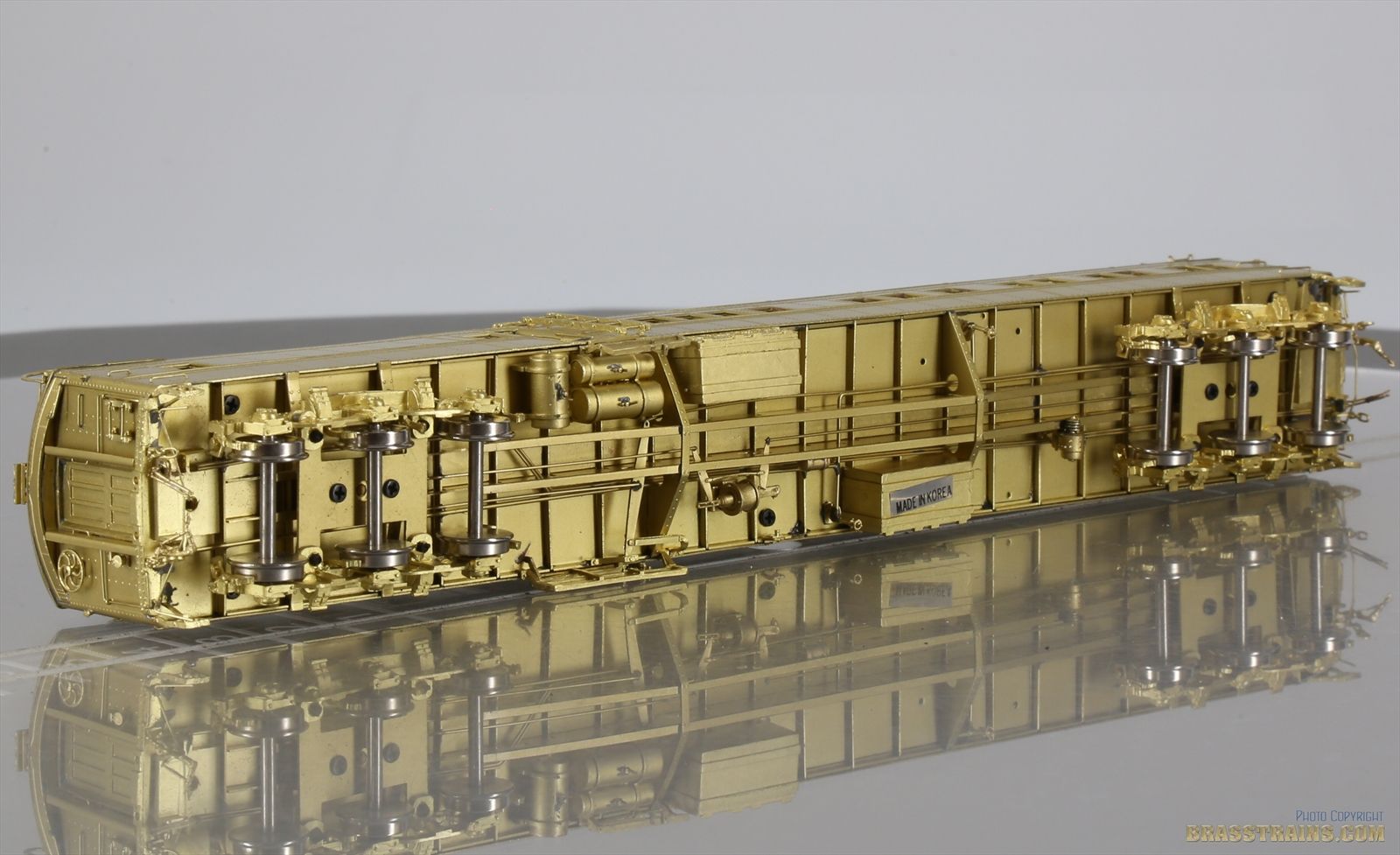 HO Brass Model Train - W&R Enterprises NP & BN - Dynamometer Car ...