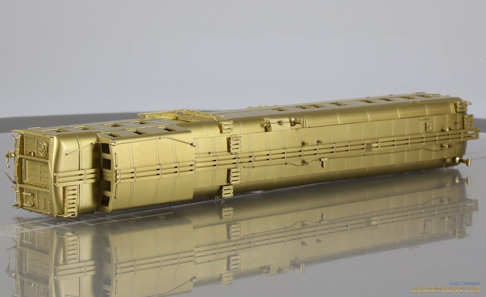 HO Brass Model Train - W&R Enterprises NP & BN - Dynamometer Car ...