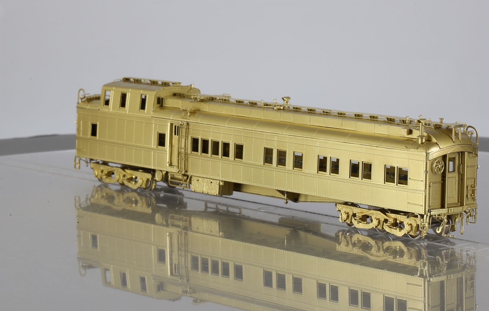 HO Brass Model Train - W&R Enterprises NP & BN - Dynamometer Car ...