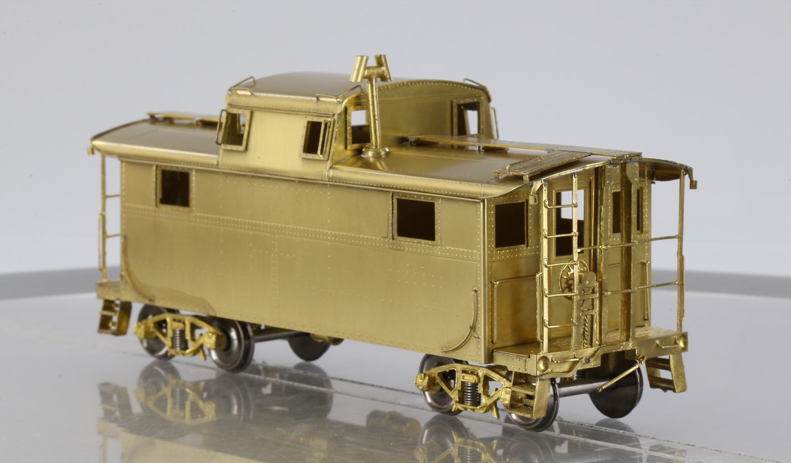 O 2-Rail Brass TCW Car Works PRR Pennsylvania N5a Caboose - Unpainted