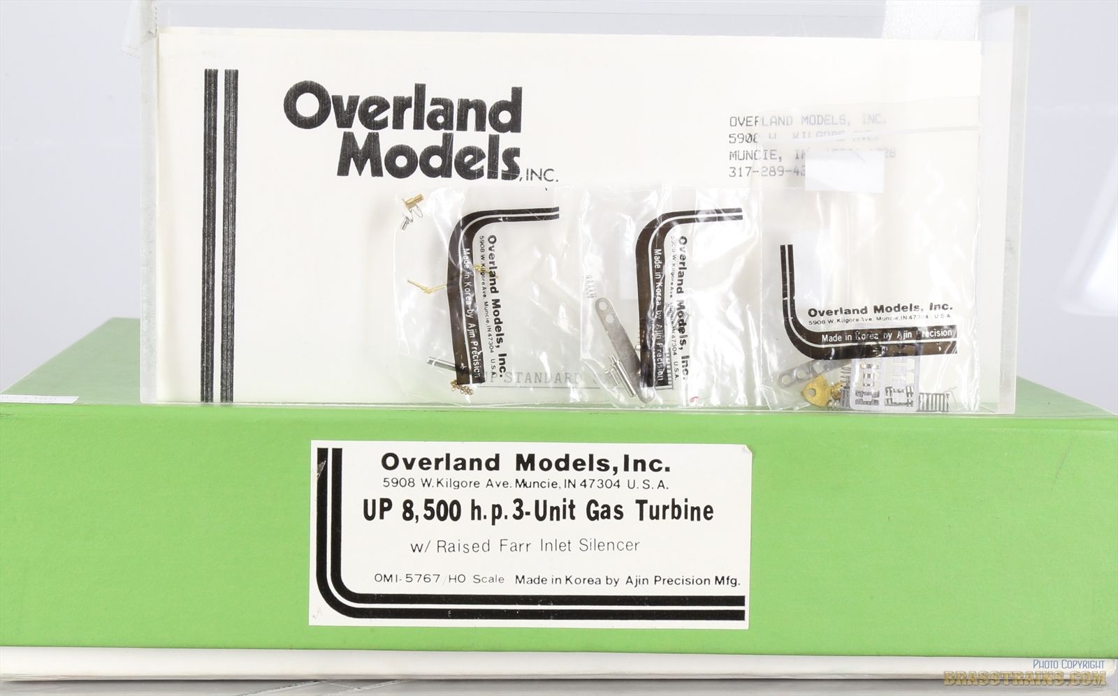 HO Brass Model - OMI 5767.1 UP Union Pacific #24 3-Unit Gas Turbine ...