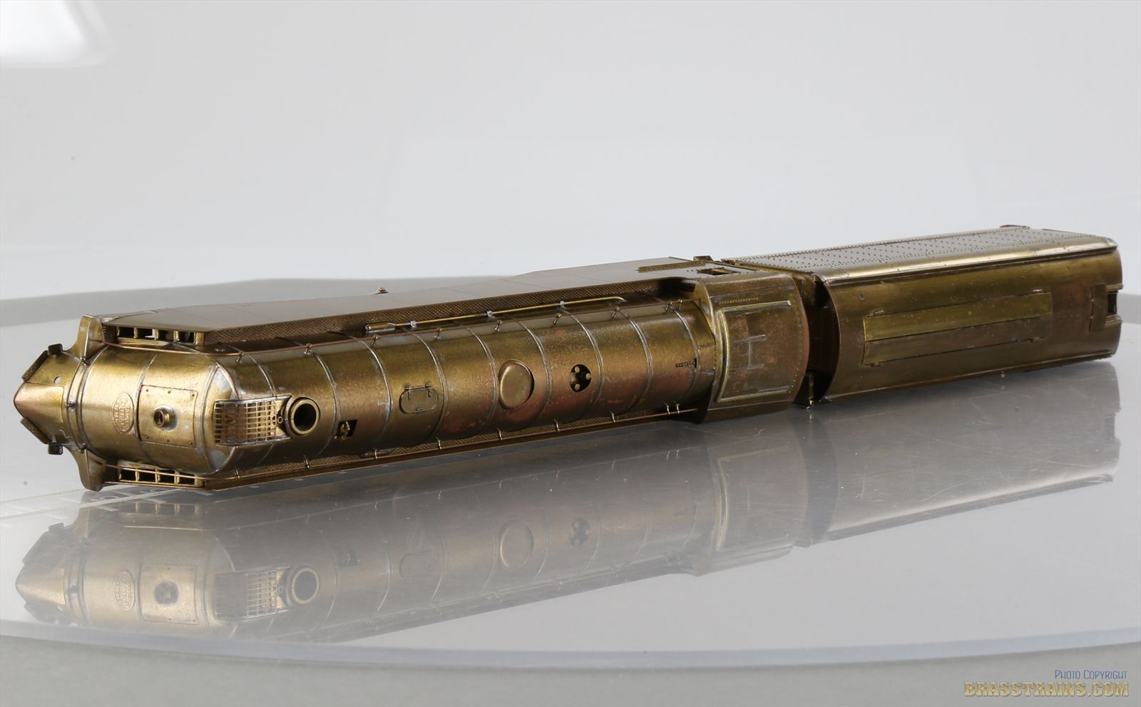 HO Brass Model Train - Hand Built NYC Commodore Vanderbilt 4-6-4 - RARE ...