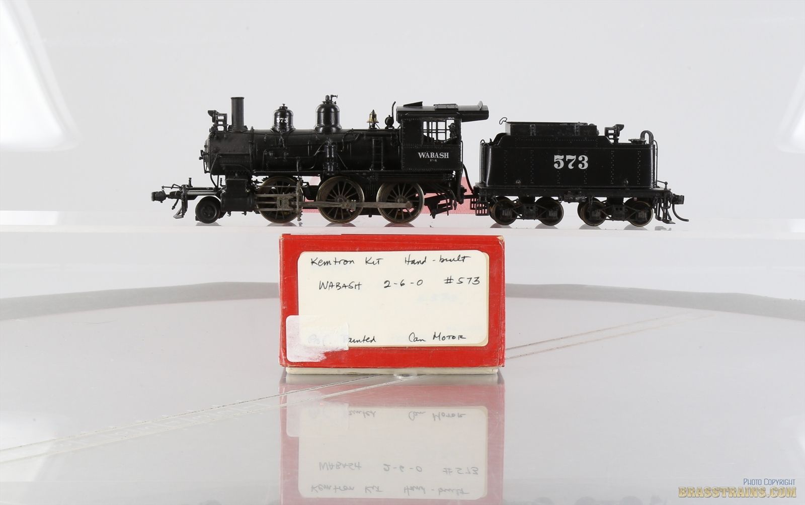 HO Brass Model Train - Custom - Wabash 2-6-0 - Built Up Kemtron Kit ...