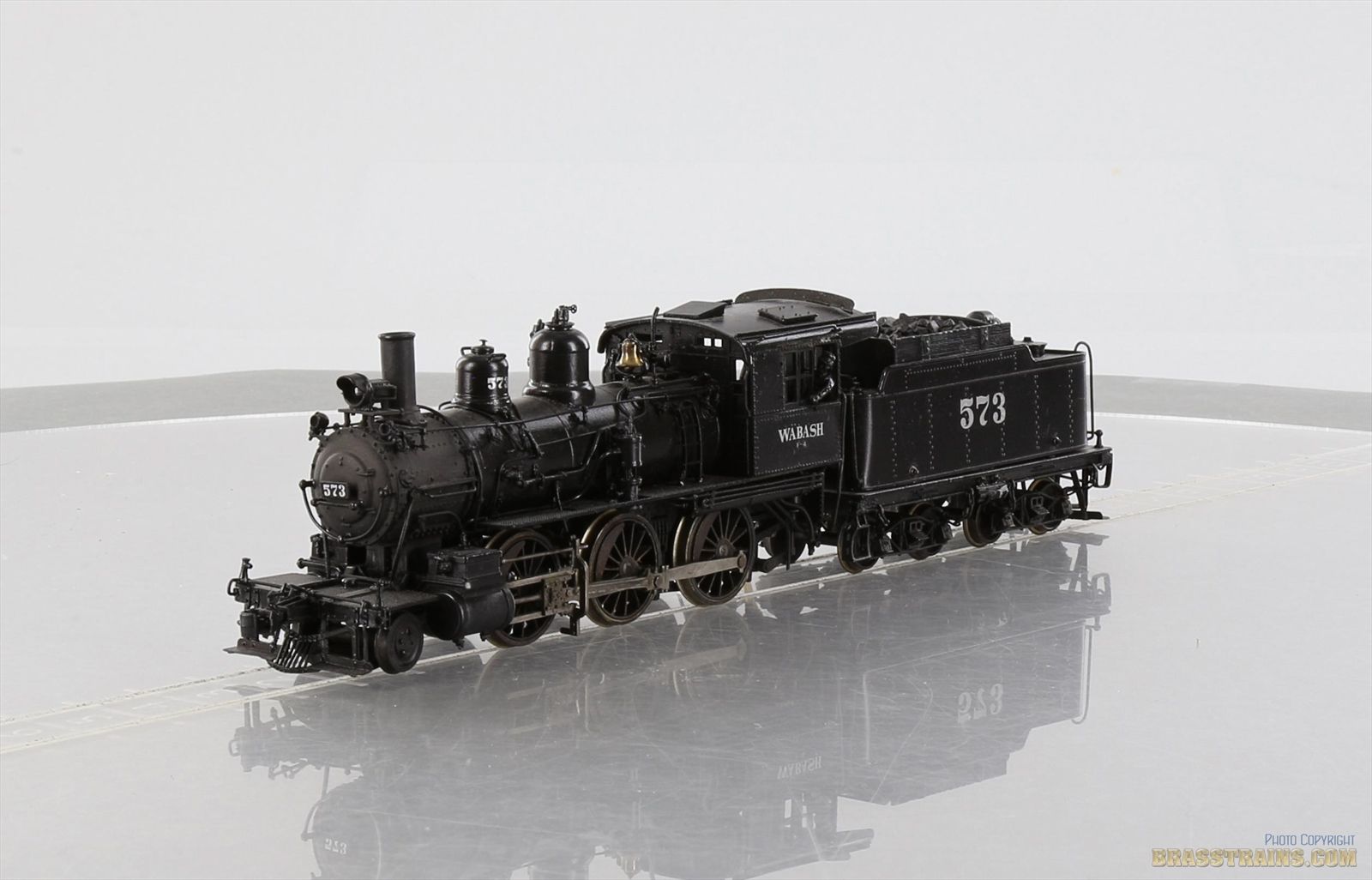 HO Brass Model Train - Custom - Wabash 2-6-0 - Built Up Kemtron Kit ...