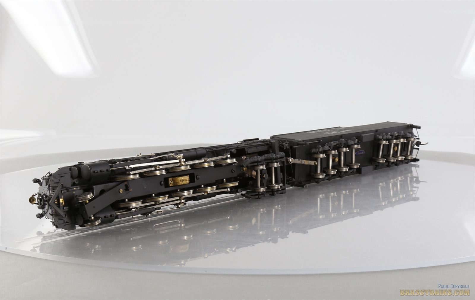 HO Brass Model Train - PFM Tenshodo ATSF Santa Fe 2-10-4 #5011 Texas ...