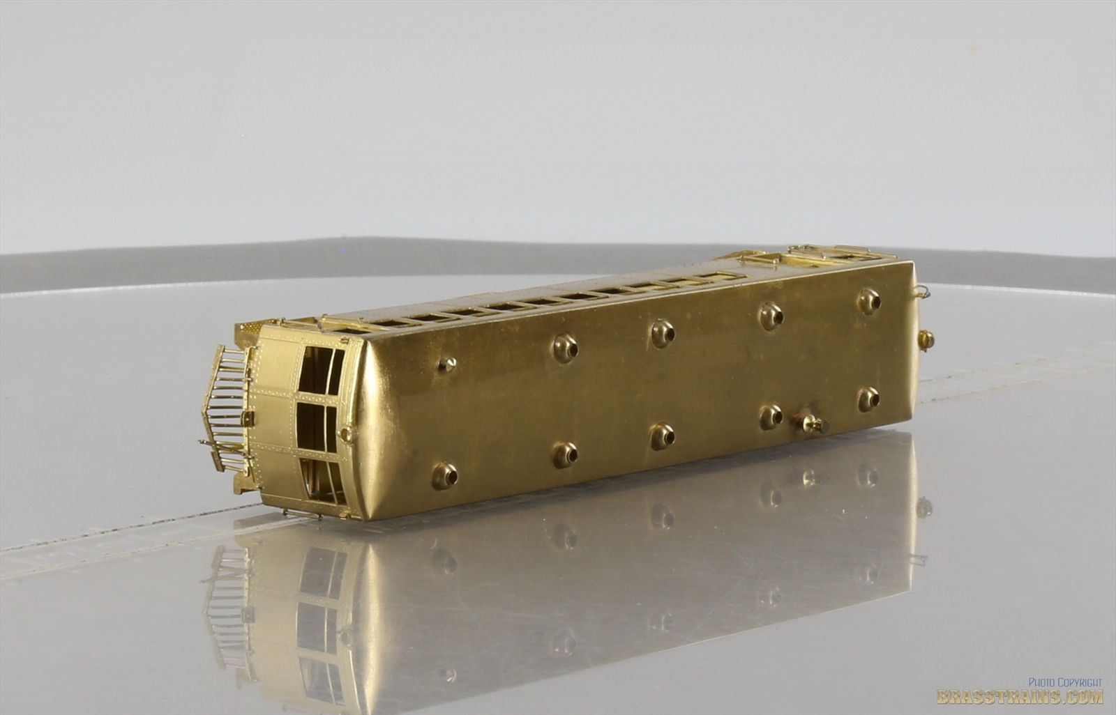 HO Brass Model - GHB International 112 Brill Model 55 Railcar - Unpainted