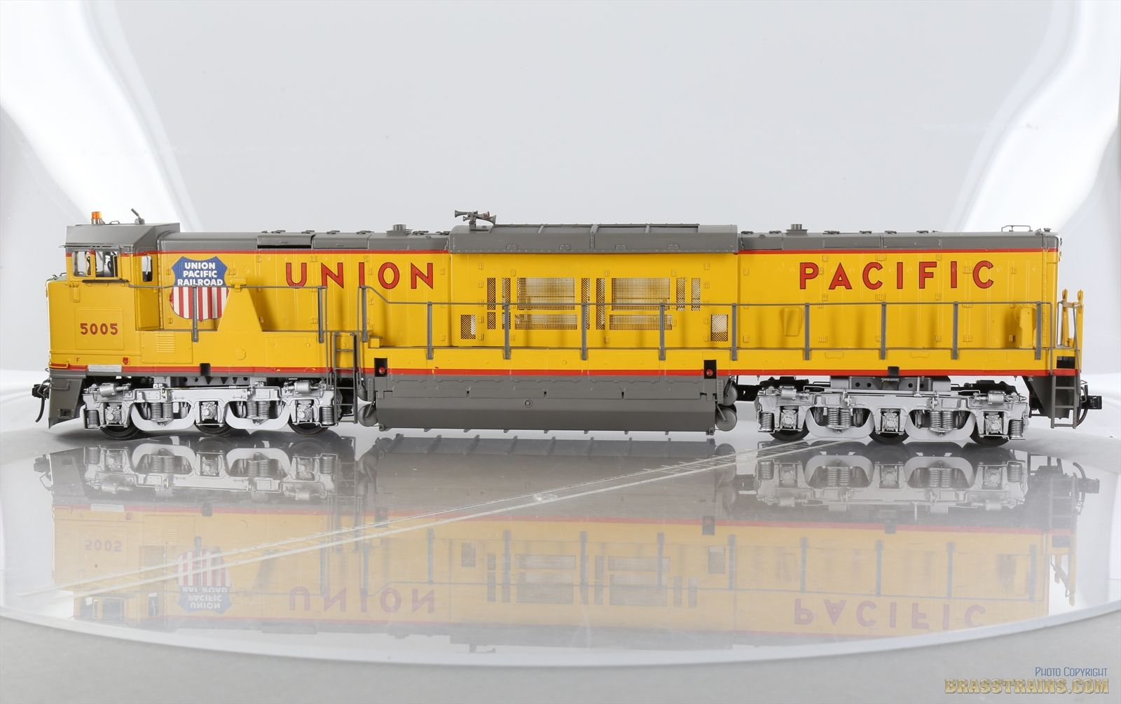 O Scale 2-Rail Brass Model Train - OMI 0201.1 UP Union Pacific U-50-C ...