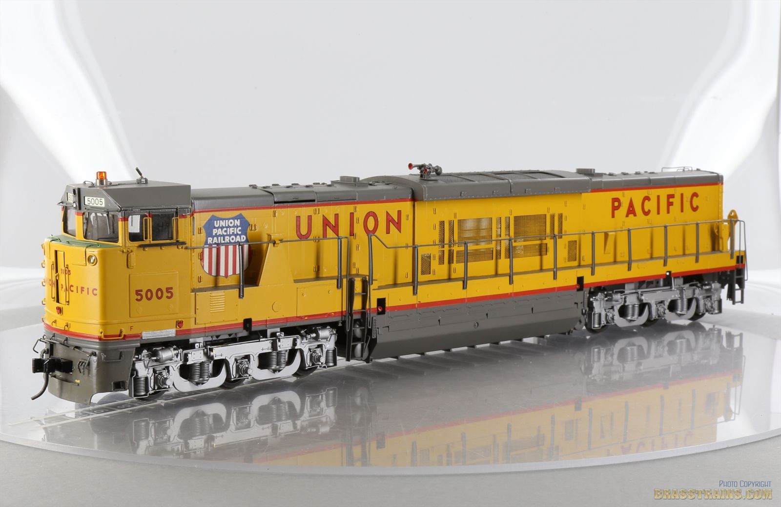 O Scale 2-Rail Brass Model Train - OMI 0201.1 UP Union Pacific U-50-C ...