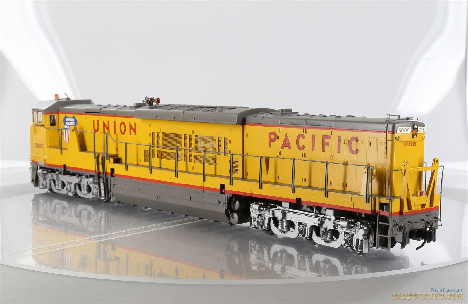 O Scale 2-Rail Brass Model Train - OMI 0201.1 UP Union Pacific U-50-C ...