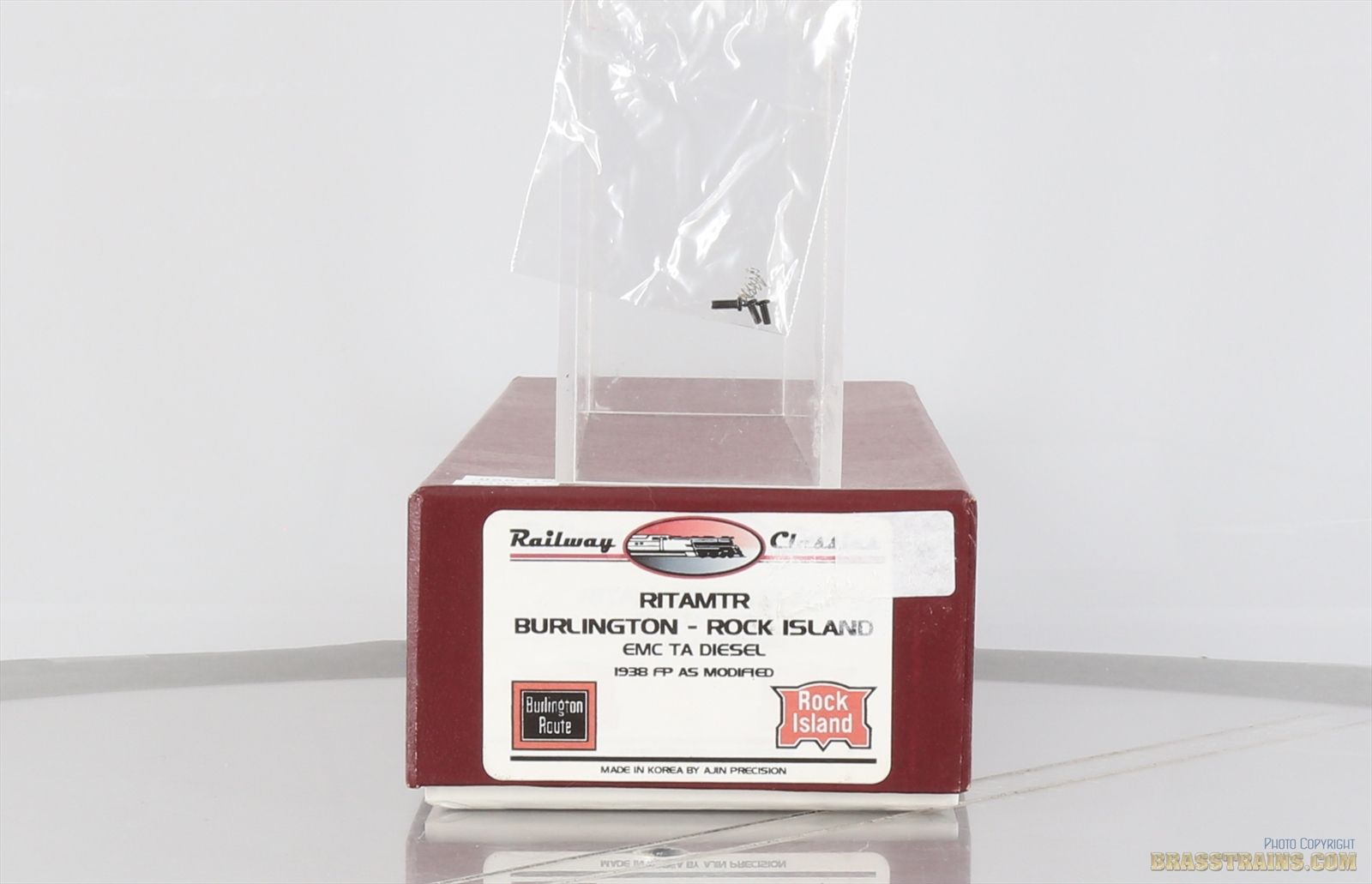 HO Brass Model - Railway Classics RI Rock Island 1938 EMC TA Diesel ...