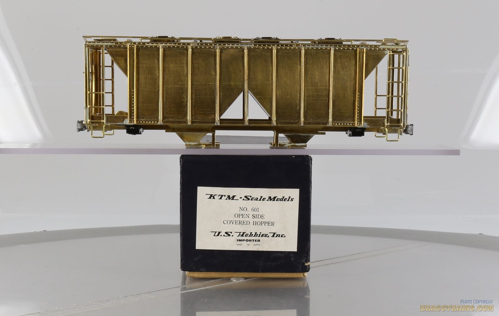 O Brass Model - U.S. Hobbies KTM 601 Open Side Covered Hopper ...