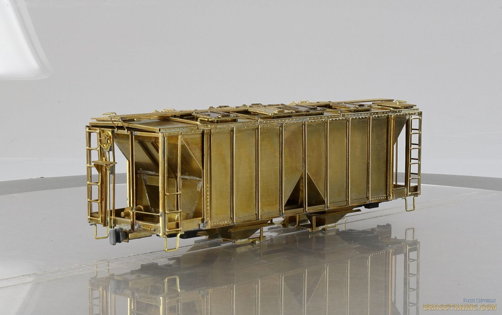 O Brass Model - U.S. Hobbies KTM 601 Open Side Covered Hopper ...
