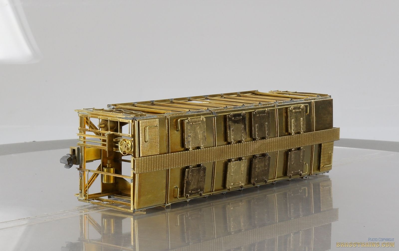 O Brass Model - U.S. Hobbies KTM 601 Open Side Covered Hopper ...