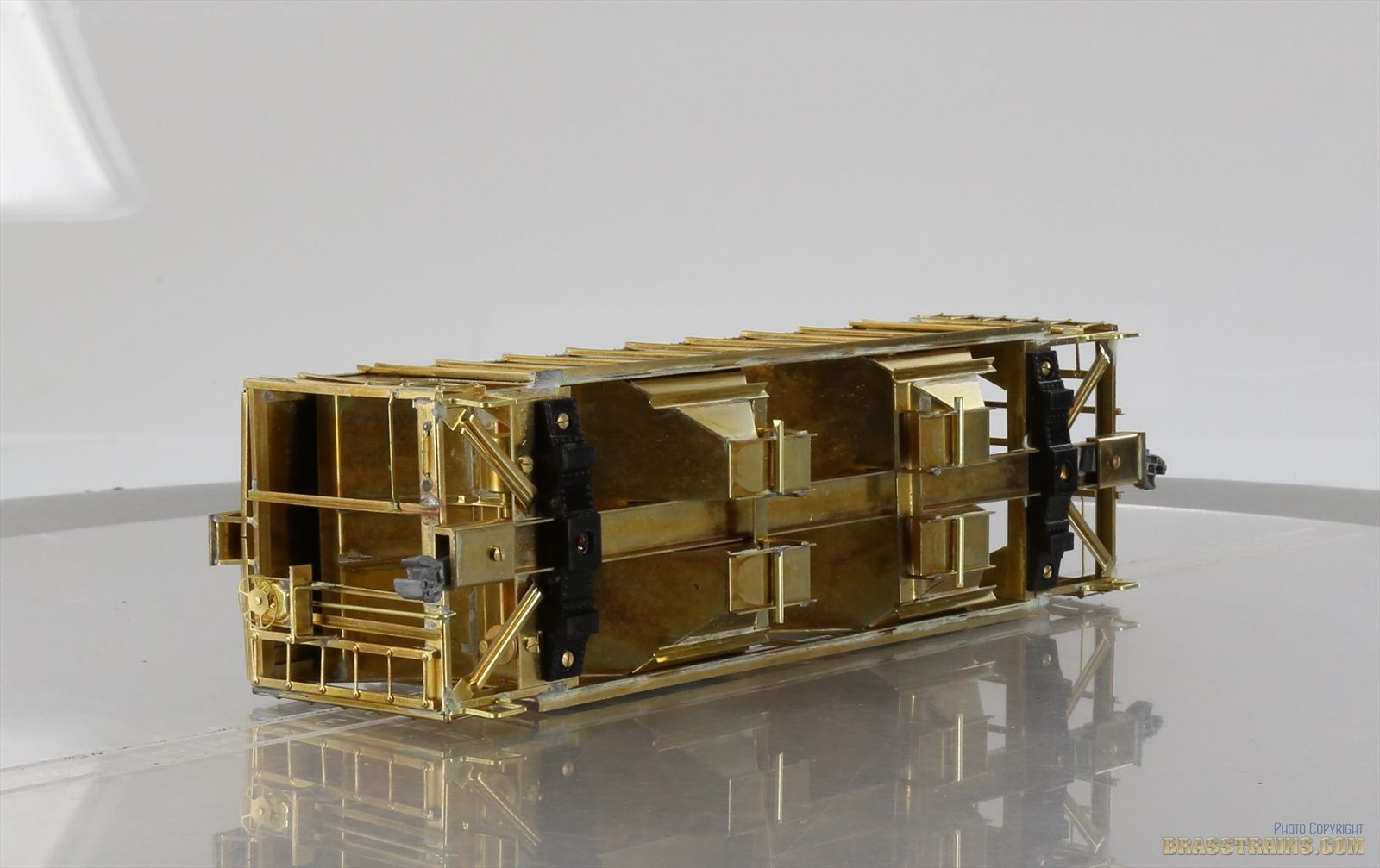 O Brass Model - U.S. Hobbies KTM 601 Open Side Covered Hopper ...