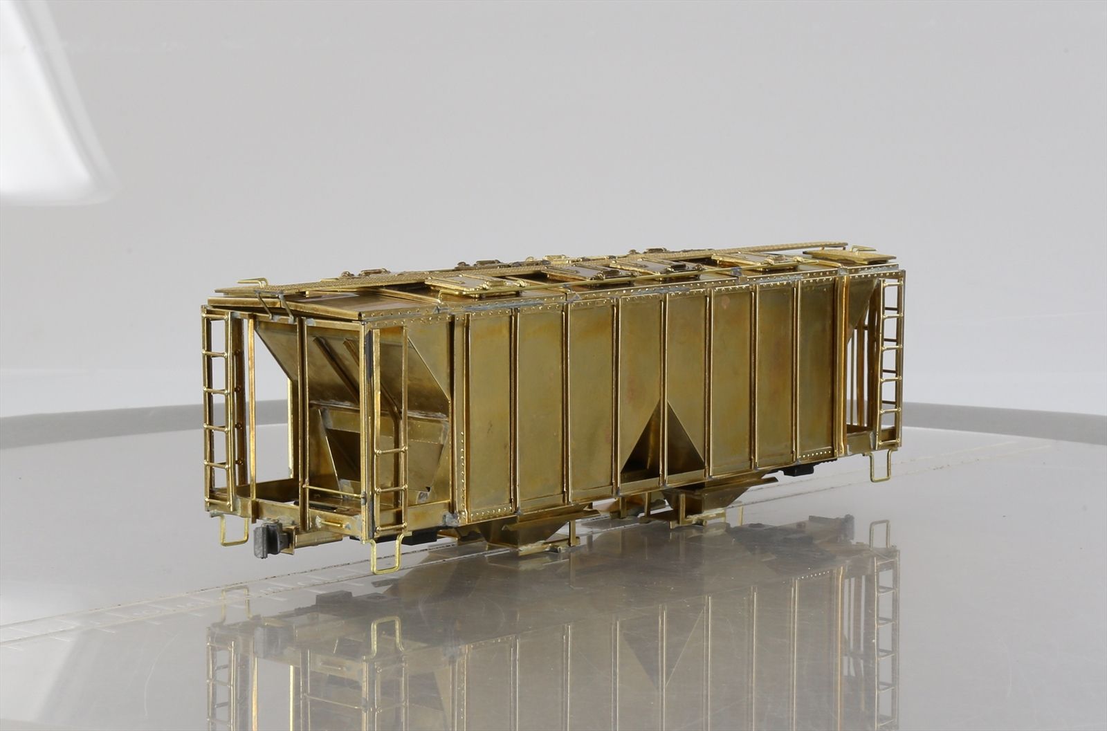 O Brass Model - U.S. Hobbies KTM 601 Open Side Covered Hopper ...