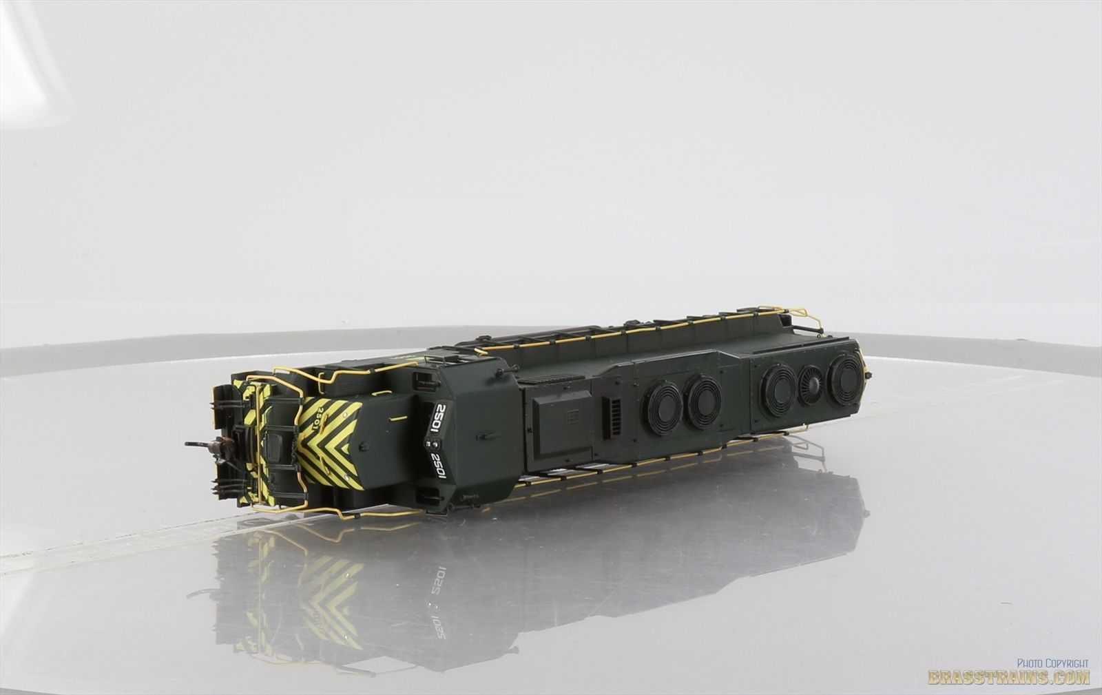 HO Brass Model - OMI 5533 CNJ Jersey Central SD35 #2501 - Pro Paint ...