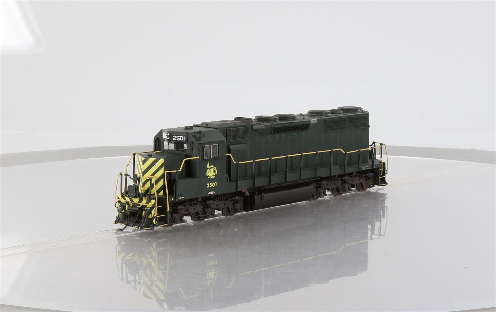HO Brass Model - OMI 5533 CNJ Jersey Central SD35 #2501 - Pro Paint - Gwynne Burch
