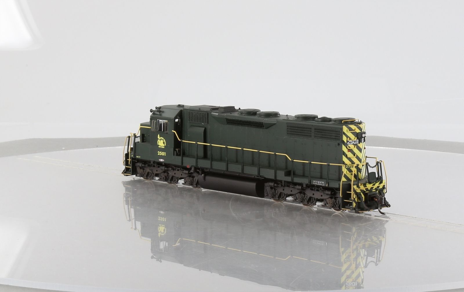 HO Brass Model - OMI 5533 CNJ Jersey Central SD35 #2501 - Pro Paint ...