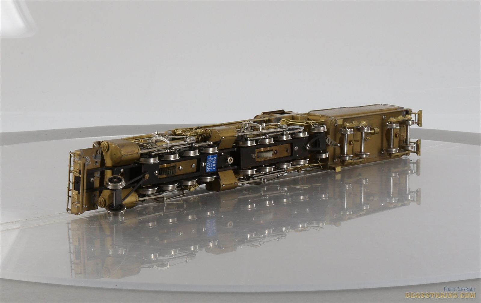 HO Brass Model - NWSL Weyerhaeuser Timber Baldwin Logging 2-8-8-2 #200 ...