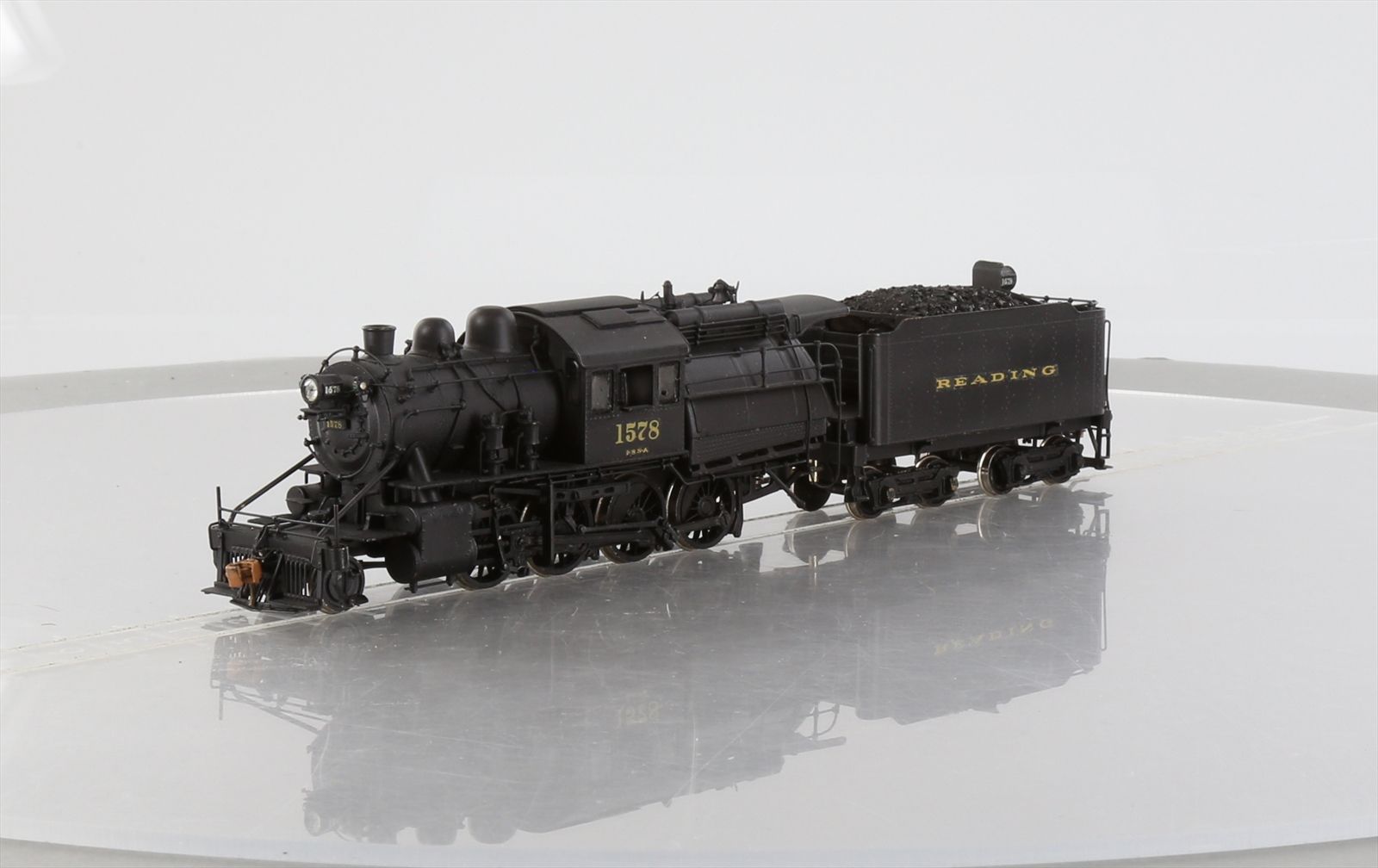HO Scale Brass Model - NJCB Reading Camelback 2-8-0 - #1578 - Custom