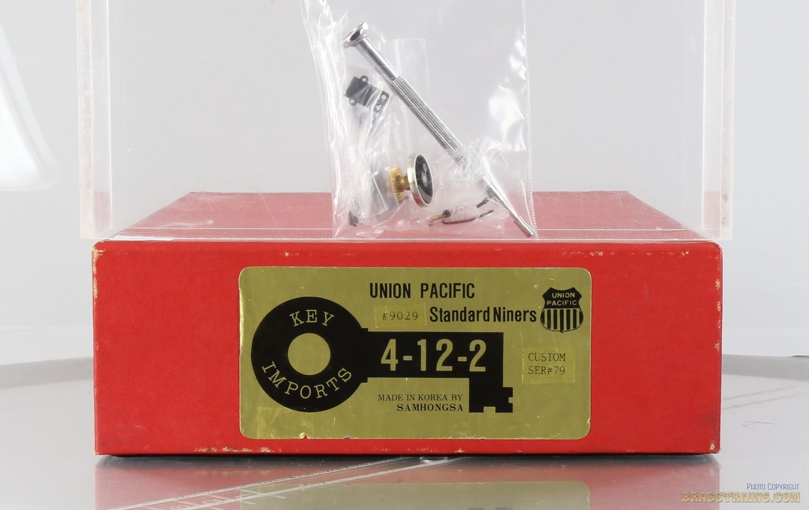 HO Brass Model Train - Key Imports CS #79 UP Union Pacific 4-12-2 #9029 ...