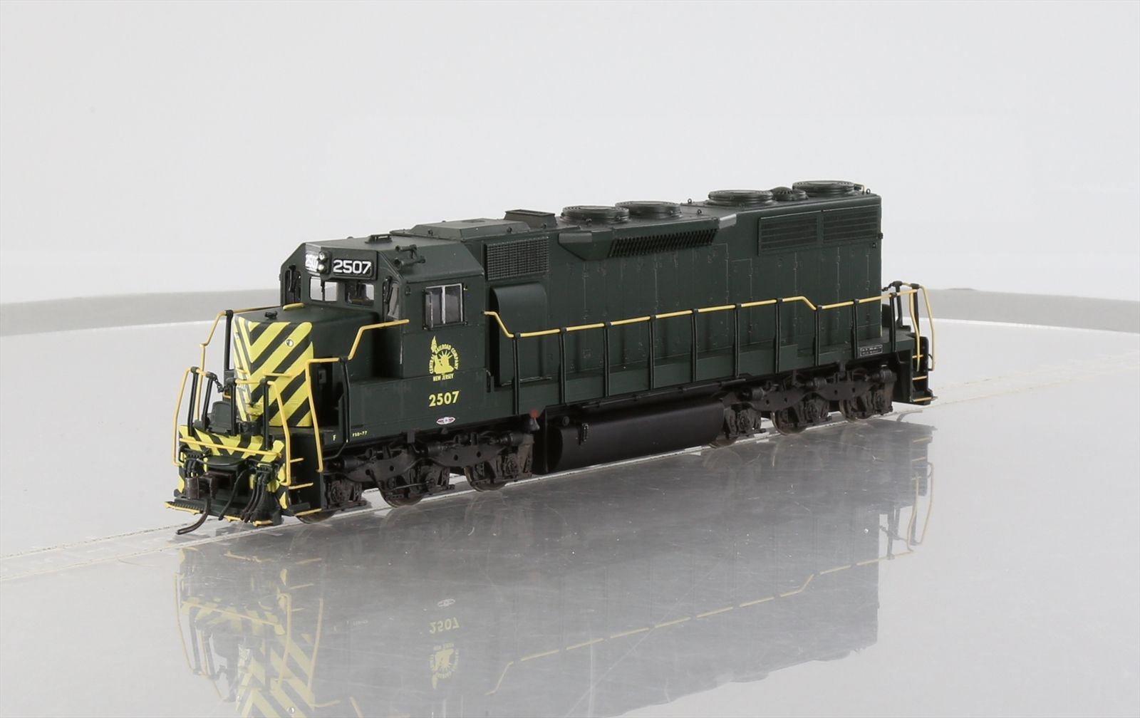 HO Brass Model - OMI 5533 CNJ Jersey Central SD35 #2507 - Pro Paint - Gwynne Burch