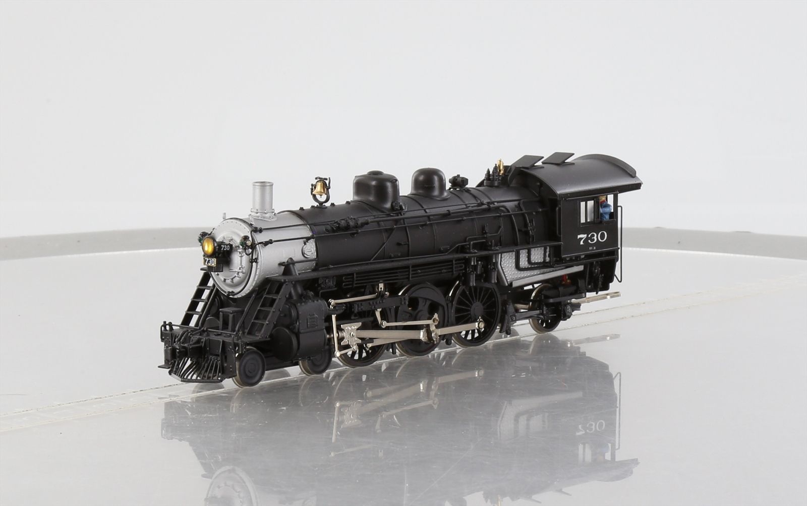 HO Brass Model Train - PFM Soo Line H-3 / H-23 Class 4-6-2 #730 - Custom