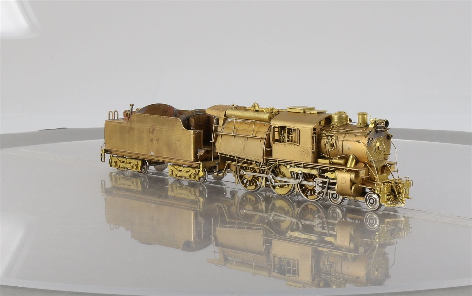 HO Brass Model - Key CNJ Jersey Central 4-6-0 T-40 Camelback - Unpainted