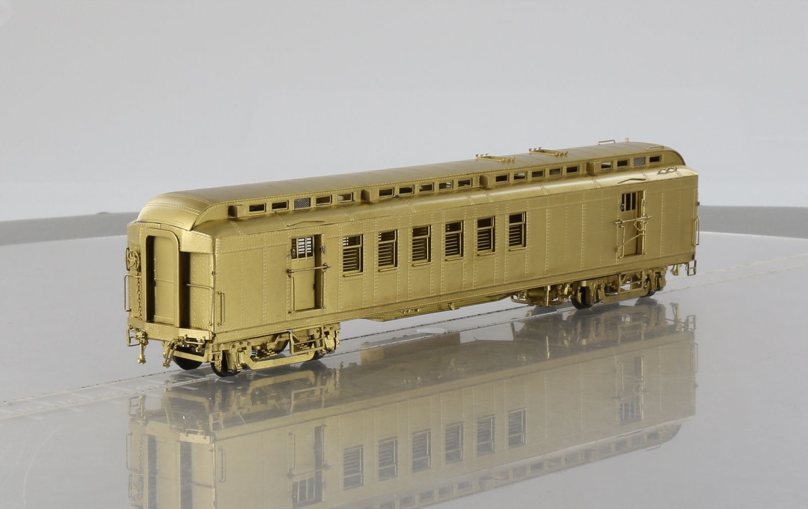 HO Brass Model - PRB Pecos River 2803B AT&SF RPO #60-69 w/ Skylight ...