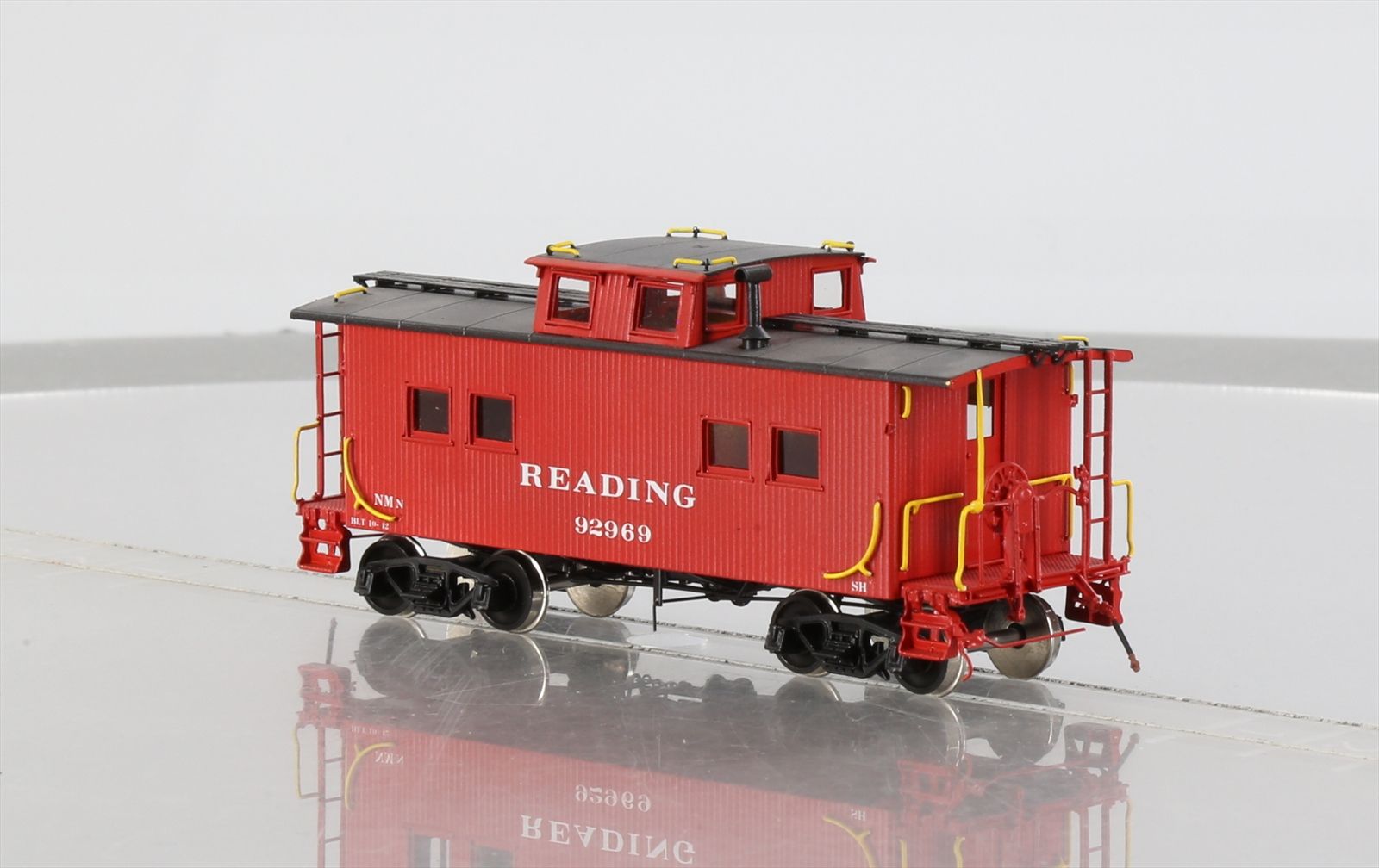 HO Brass Model Train - OMI 3876.1 Reading Wood Caboose #92969 - F/P