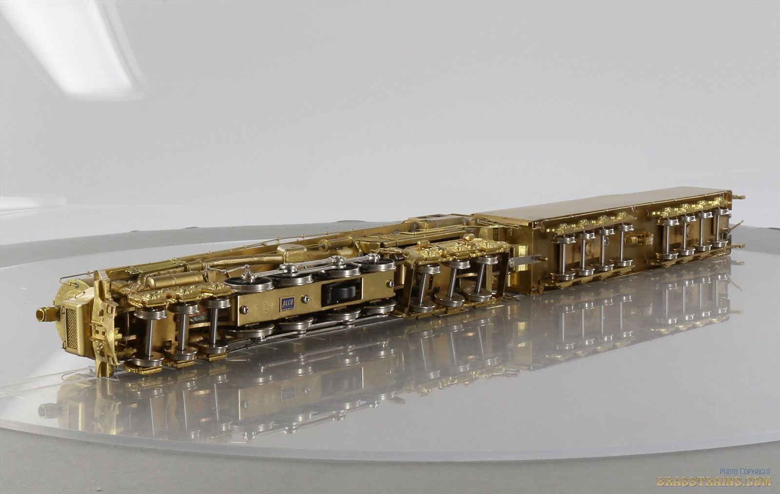 HO Brass Model - Alco S-125 PRR Pennsylvania 6-8-6 S-2 Turbine - Unpainted