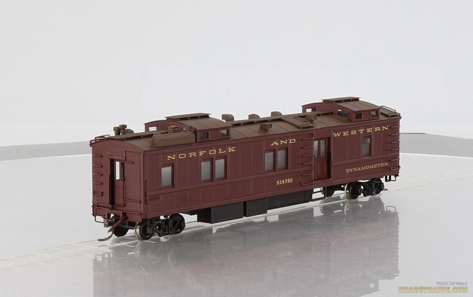 HO Brass Model - NWSL N&W Norfolk & Western Dynamometer Car #514780 ...