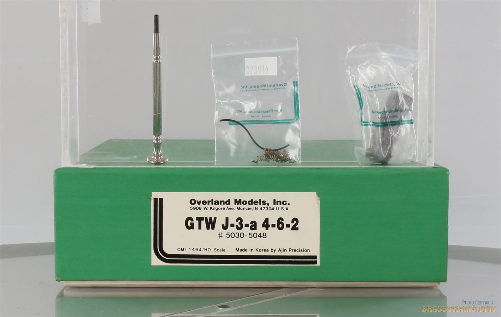 HO Brass Model - OMI 1464 GTW Grand Trunk J3a 4-6-2 #5030-5048 - Unpainted
