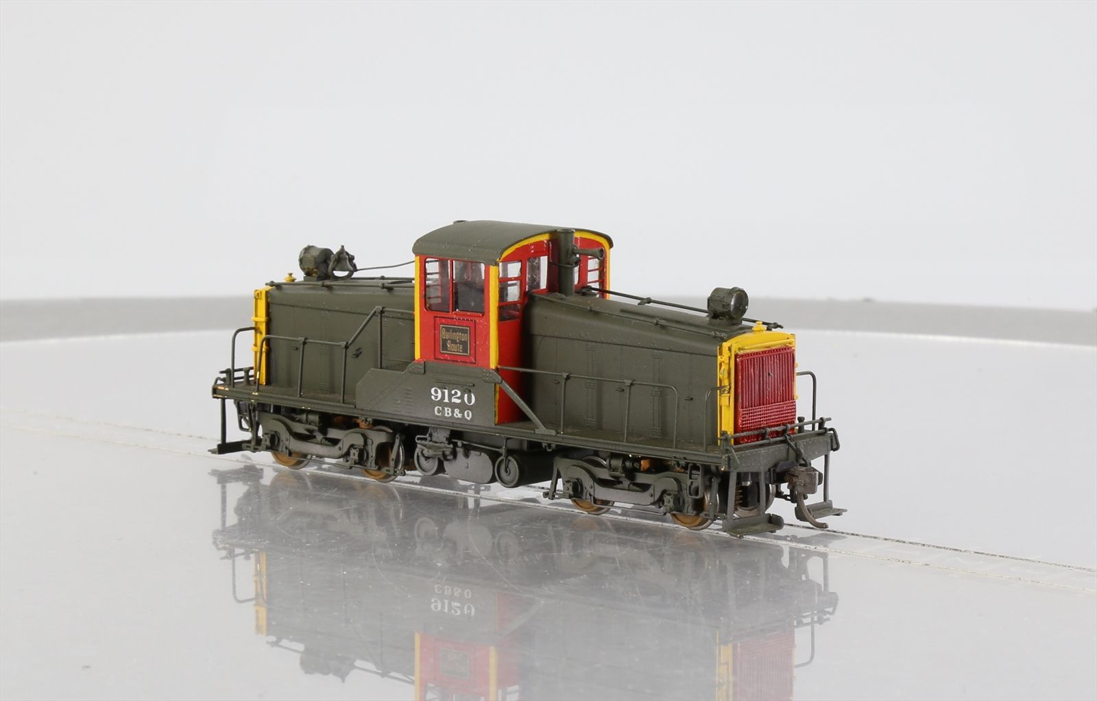 HO Brass Model Train - Oriental 0390 CB&Q Burlington MLW 65-Ton Center ...