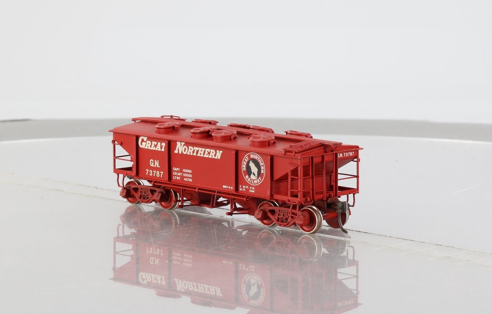 HO Brass Model- OMI 3074 GN Great Northern Zinc Concentrate Hopper ...