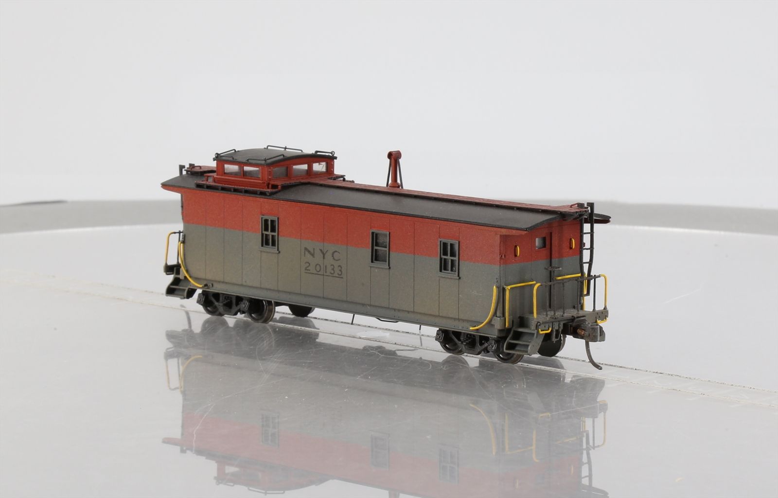 HO Brass Model - OMI 3809.1 NYC Pacemaker Plywood Caboose #20133 - F/P
