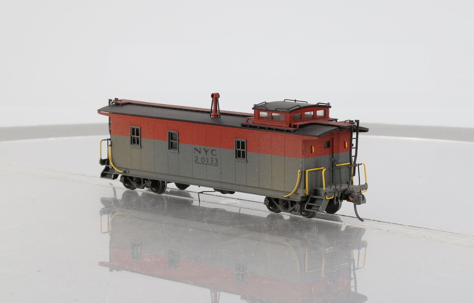 HO Brass Model - OMI 3809.1 NYC Pacemaker Plywood Caboose #20133 - F/P