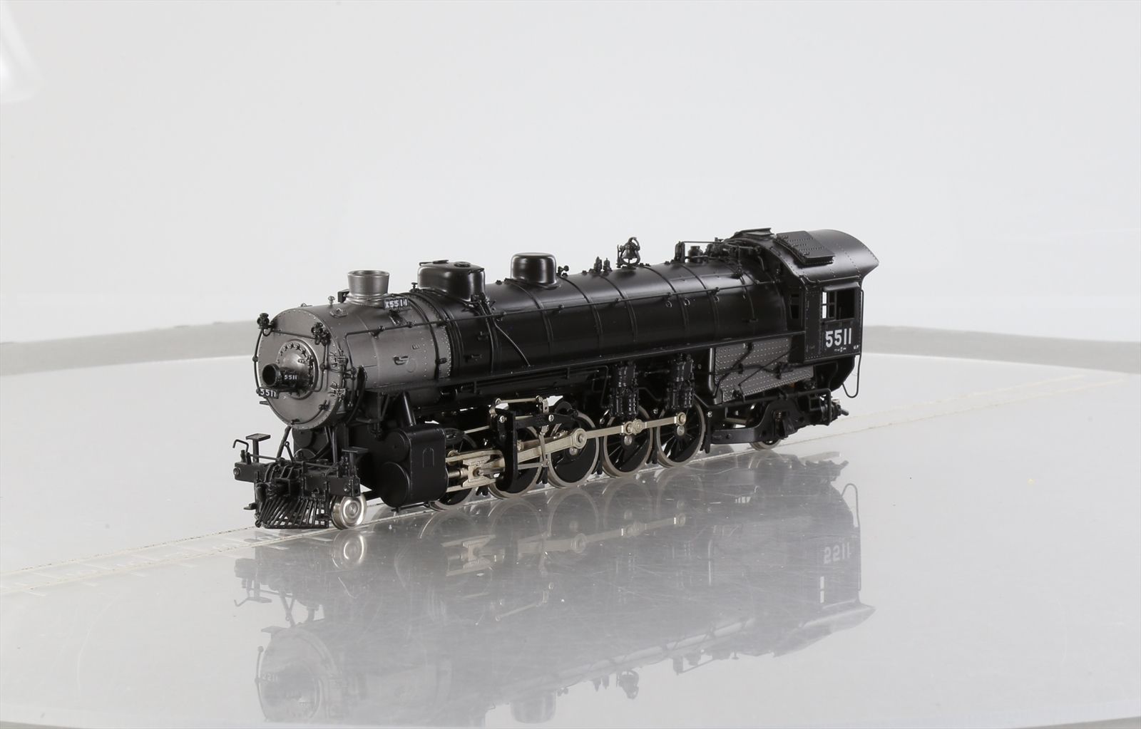 HO Brass Model- Key SKI UP Union Pacific 2-10-2 #5511 - Oil Tender - F/P