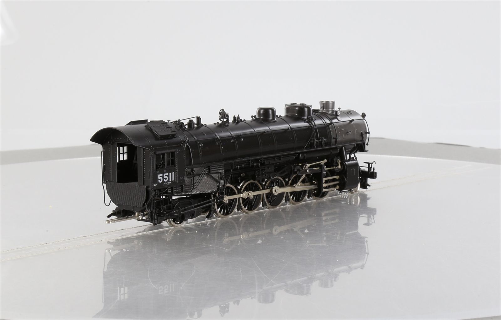 HO Brass Model- Key SKI UP Union Pacific 2-10-2 #5511 - Oil Tender - F/P
