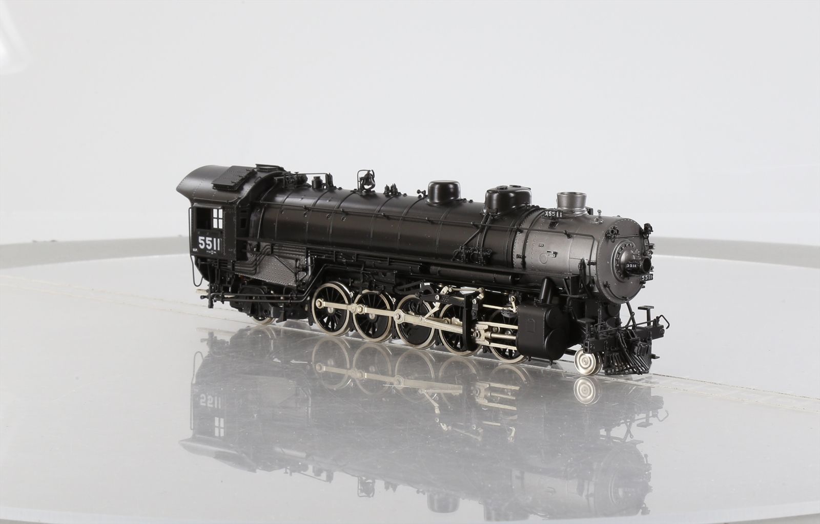 HO Brass Model- Key SKI UP Union Pacific 2-10-2 #5511 - Oil Tender - F/P