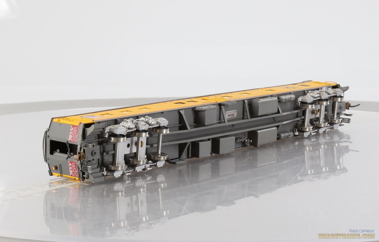 HO Brass Model - OMI 1342 UP Dynamometer Car #210 Modernized Version ...