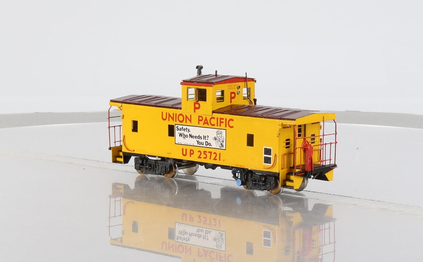 HO Scale Brass - OMI 1111 UP Union Pacific CA-10 Caboose #25721 - Custom