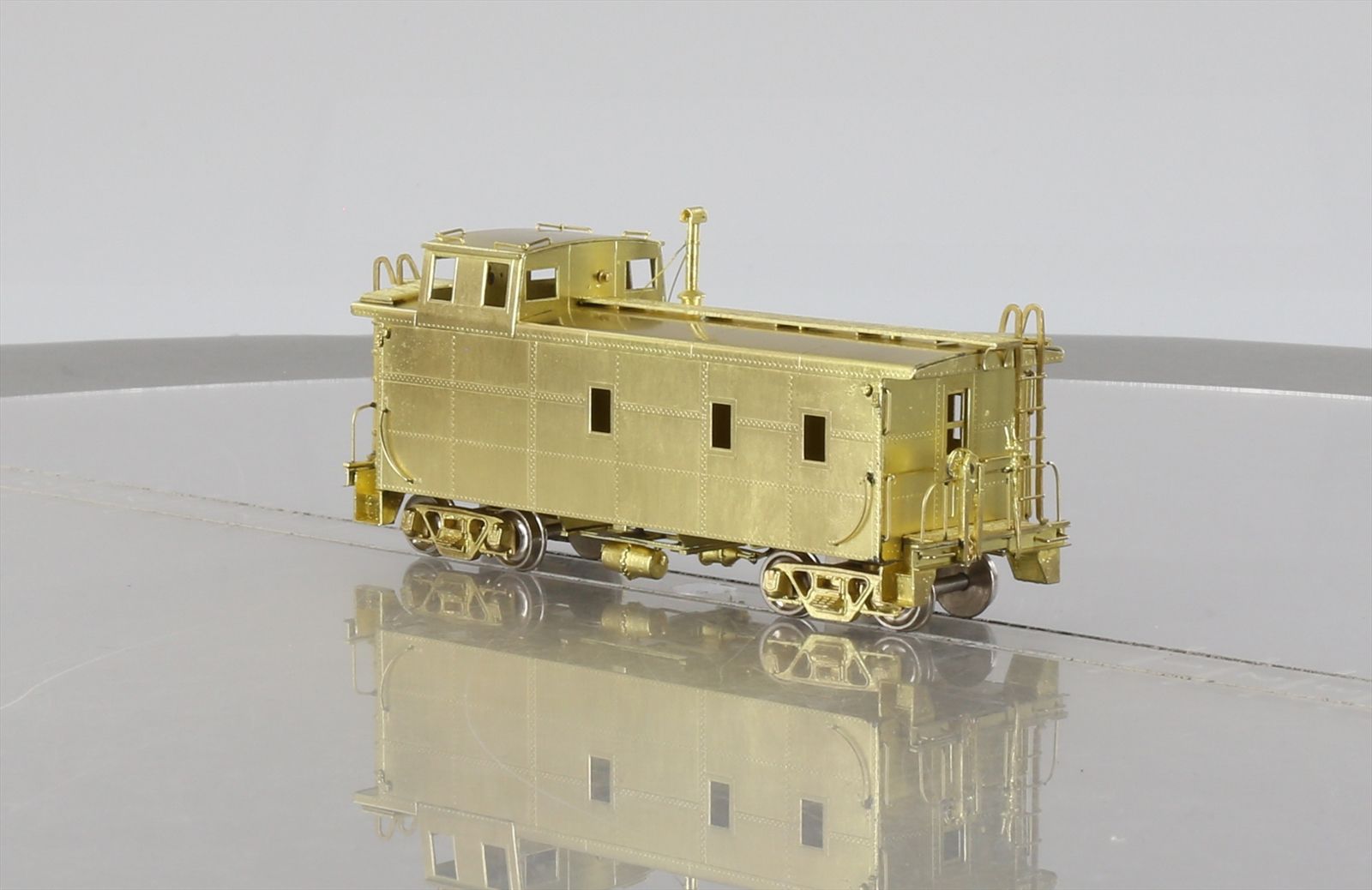 HO Brass Model - OMI 1156 D&RGW Rio Grande Steel Caboose - Unpainted
