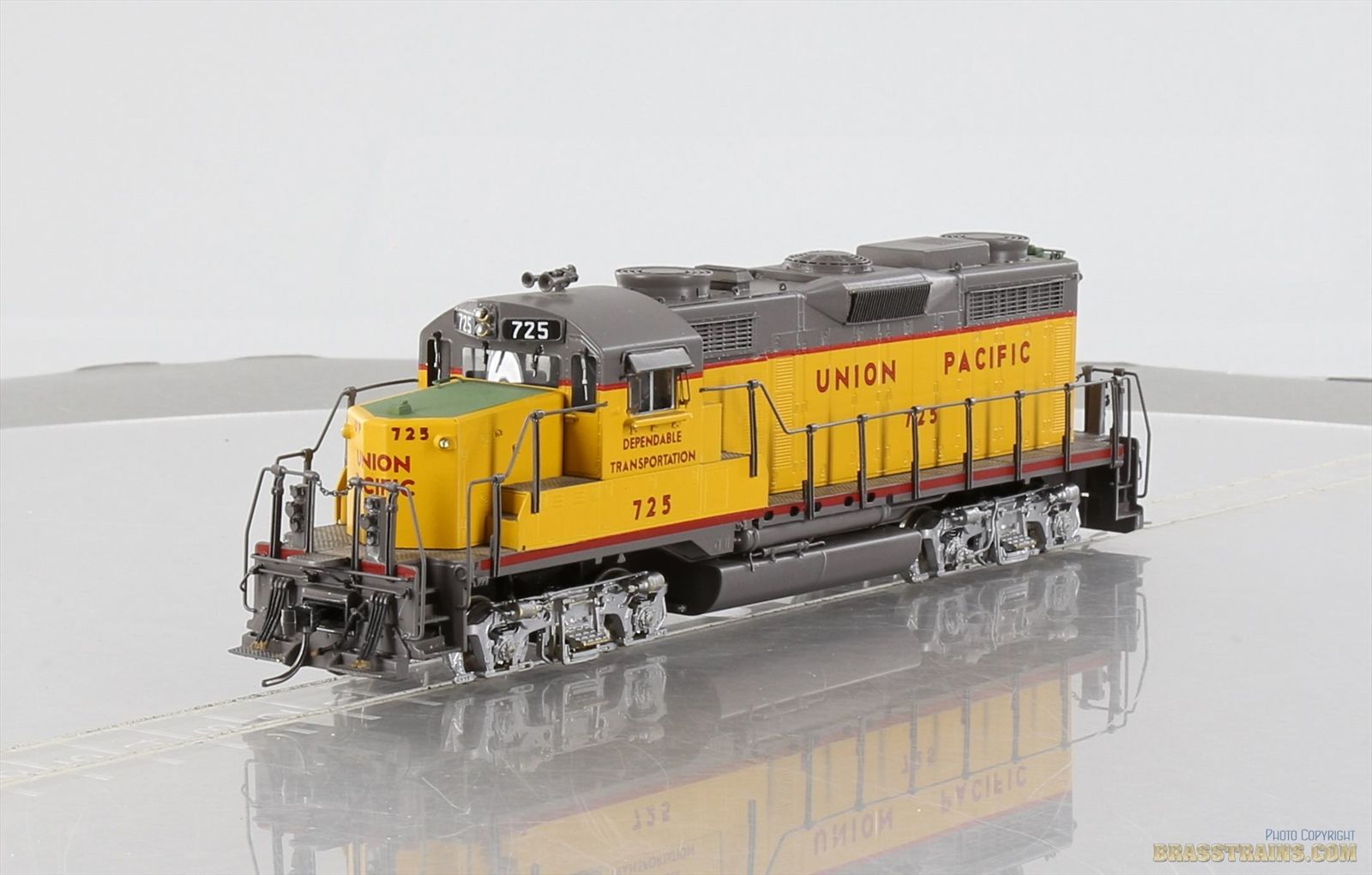 HO Brass Model Train - OMI 5965.1 UP Union Pacific GP20 #725 - F/P